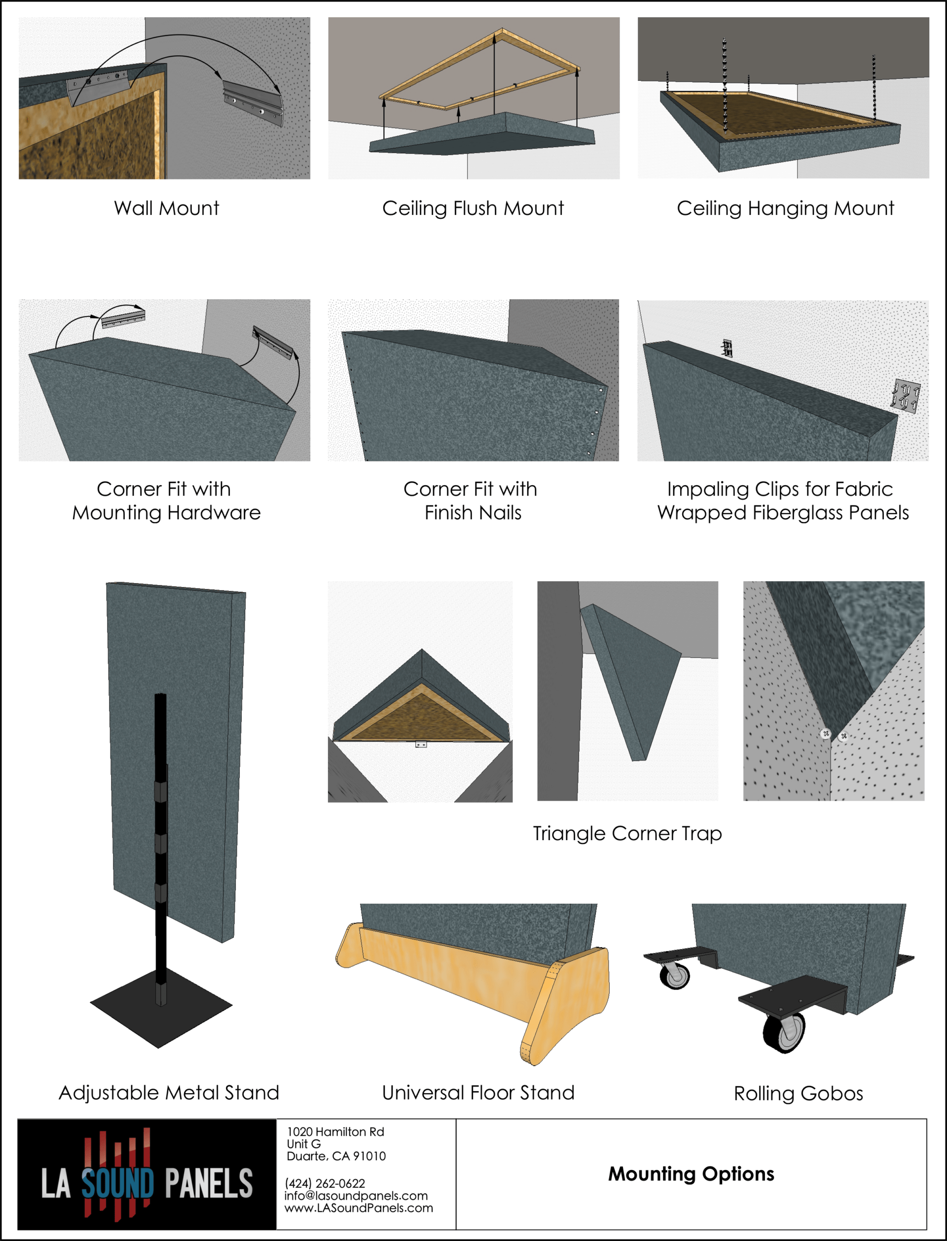 Mounting & Placement | LA Sound Panels