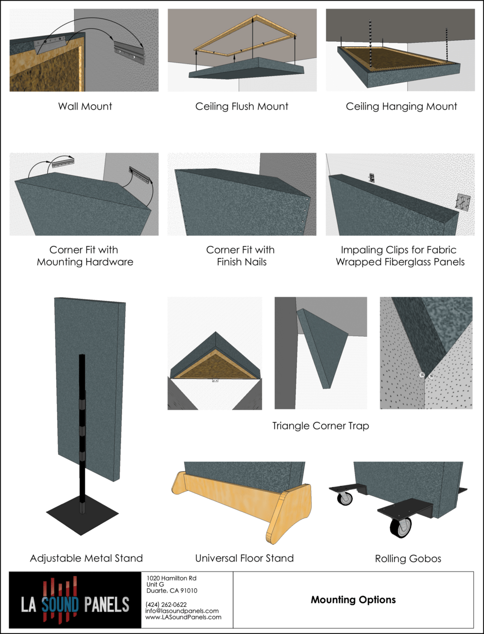 Mounting & Placement | LA Sound Panels